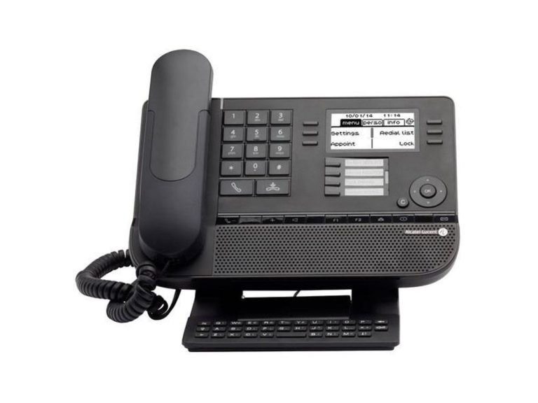 Alcatel 8039s Premium Deskphone Black - Used4Telecom
